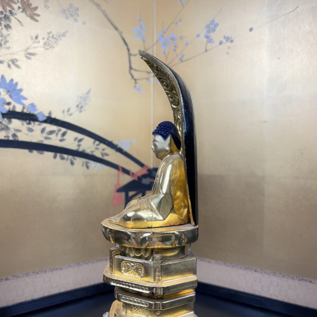 Sculpture bouddha Amida en méditation - Fin Shōwa XXe s. - KOGEIYA ...